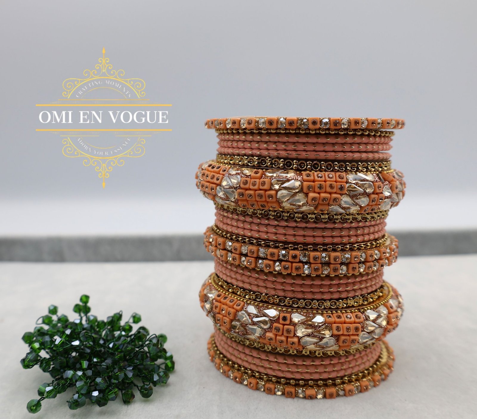 Neelani Yellow Bangle Set - OMI EN VOGUE